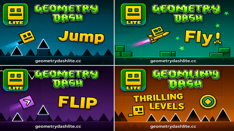 Geometry Dash Lite | Play Online Unblocked Official Free