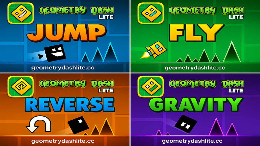 Geometry Dash Lite | Play Online Unblocked Official Free